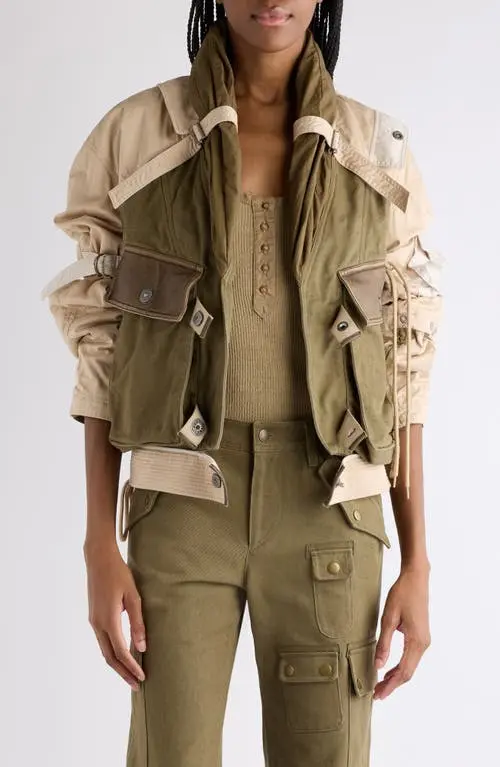 Isabel Marant Étoile Julissa Utility Jacket - Khaki