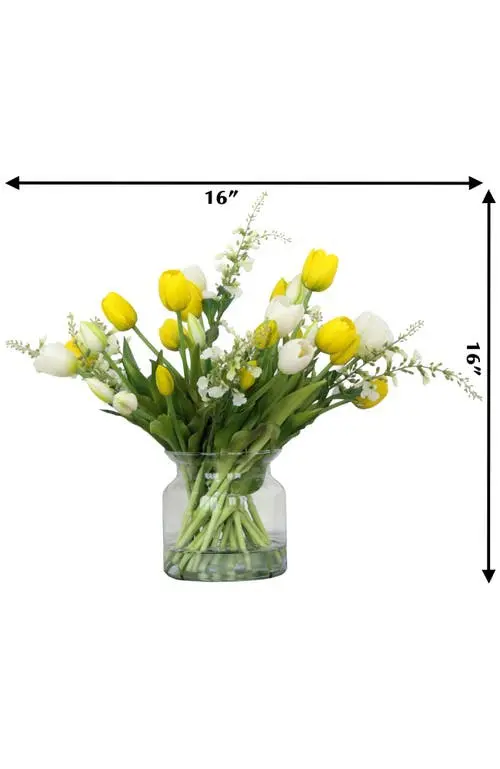 MARK ROBERTS Tulip Jar - Yellow