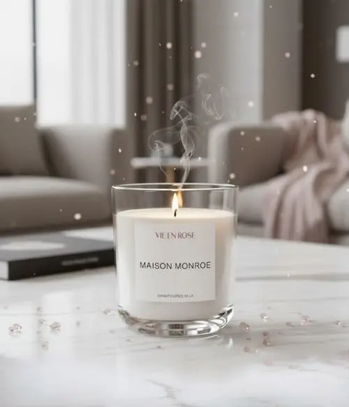 VIE EN ROSE Maison Monroe 11oz Candle