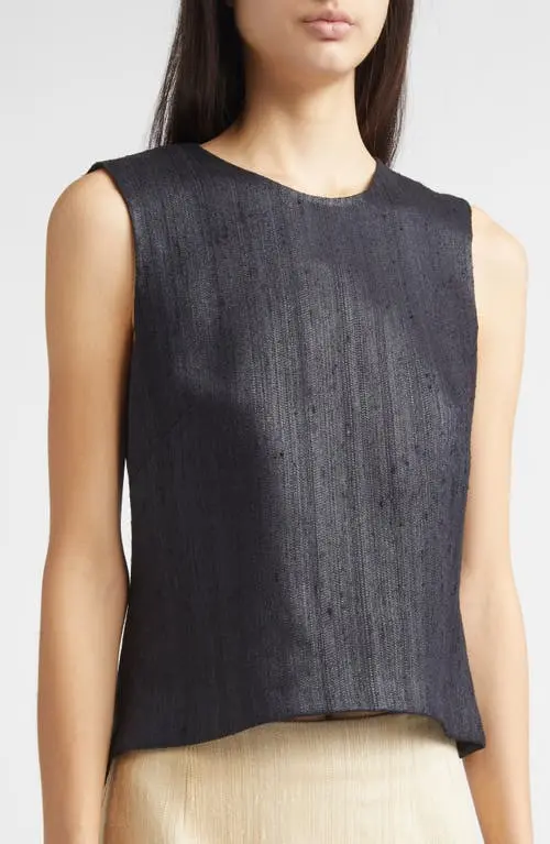 Partow Nami Sleeveless Silk-blend Shell
