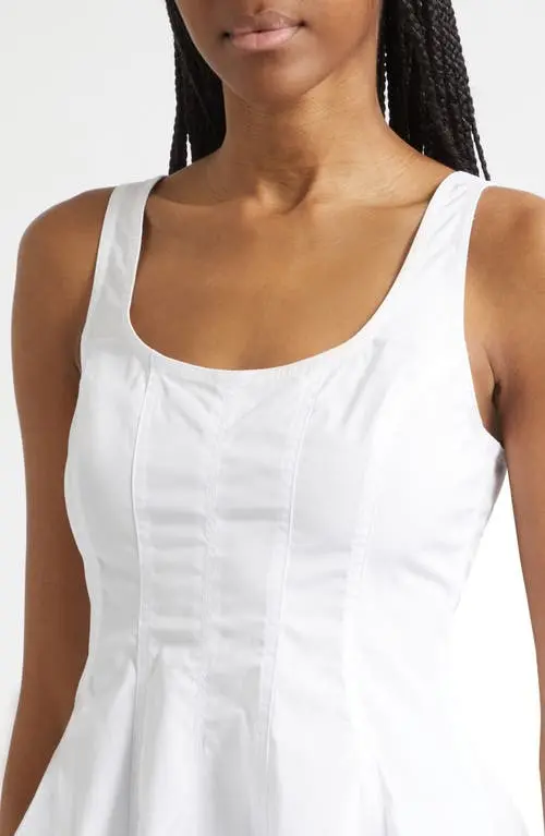 Veronica Beard Charlie Peplum Tank