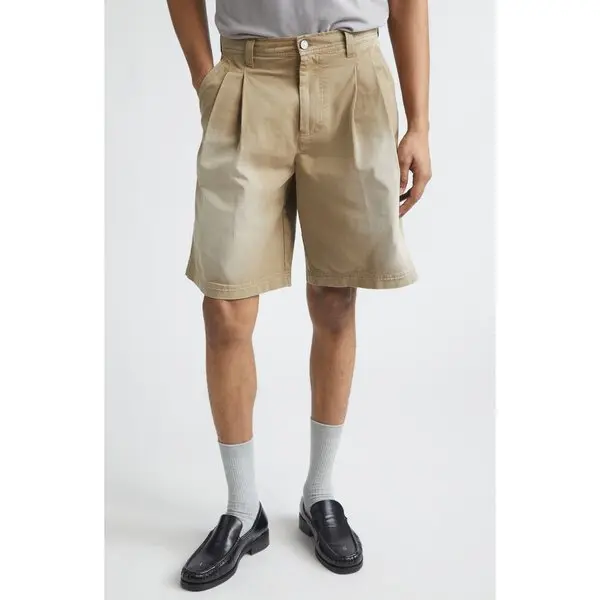 ERL Gender Inclusive Chino Shorts - Beige