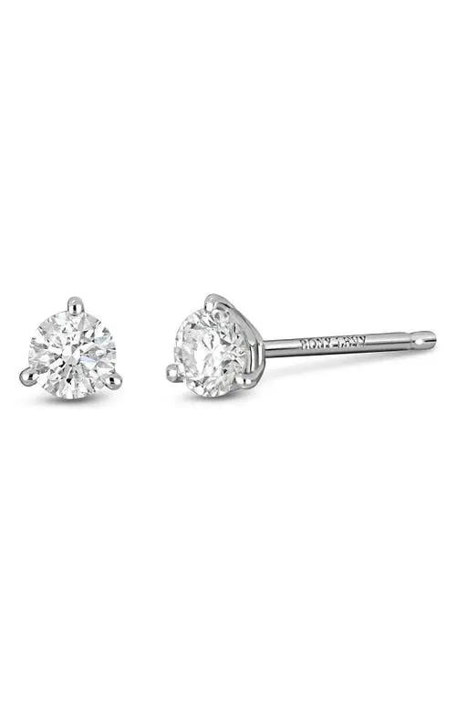Bony Levy 18k Gold Diamond Stud Earrings - 18k White Gold