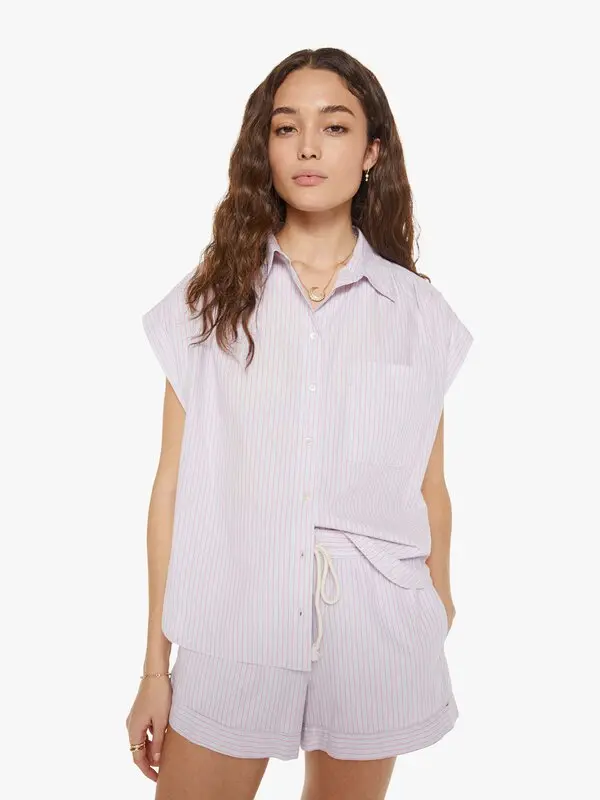 Xirena Lexi Sleeveless Shirt - Grey