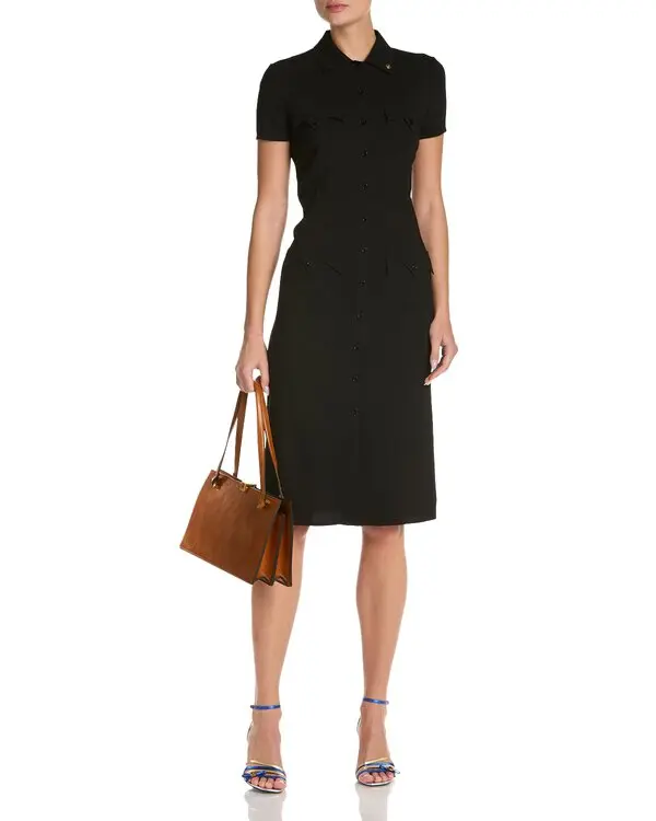 Versace Georgette Shirt Dress