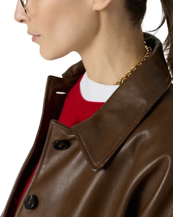 Gerard Darel Tinae Leather Jacket