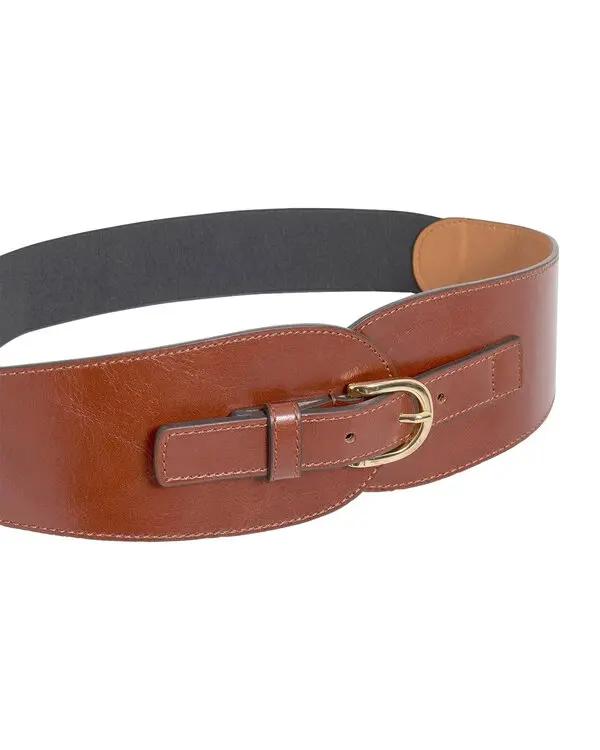 Gerard Darel Olympe Leather Corset Belt