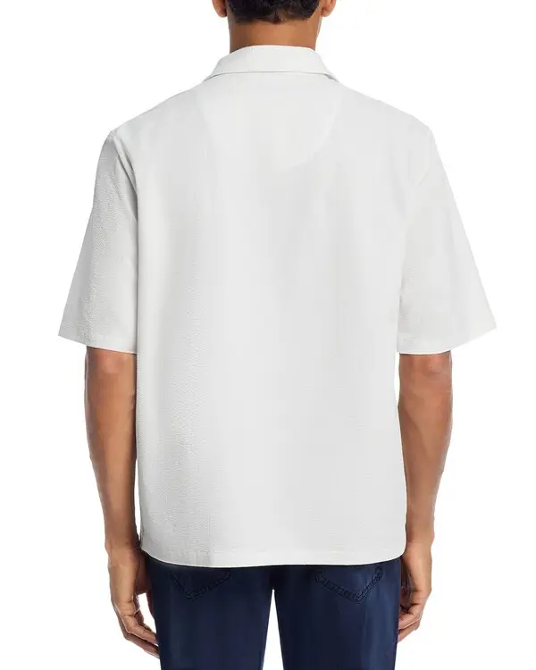 Herno Seersucker Camp Shirt