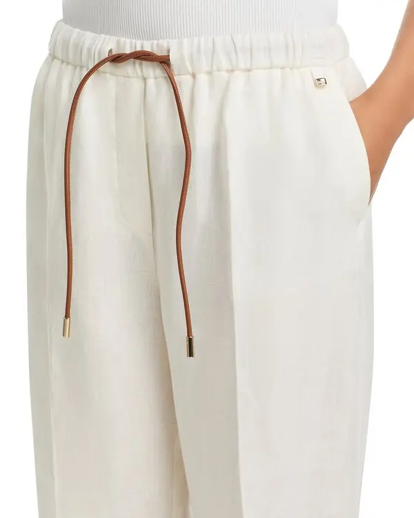 Herno Linen Drawstring Pants