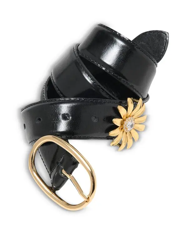 Maje Removable Jewel Leather Belt