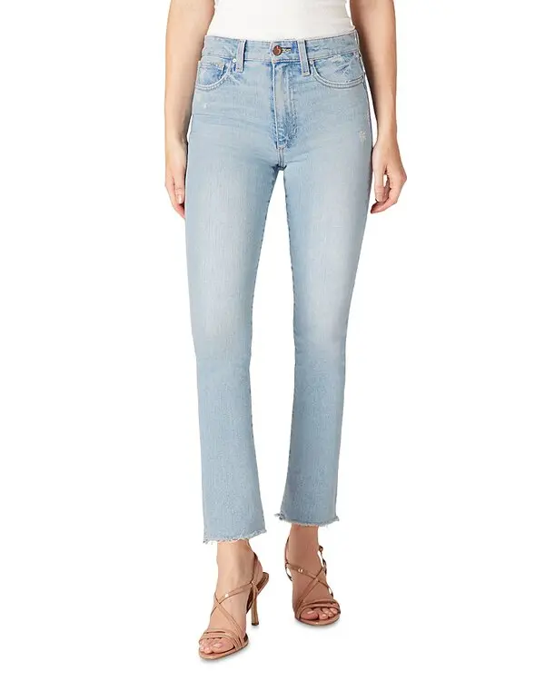 Joe's Jeans High Rise Cropped Bootcut Jeans - San Marino
