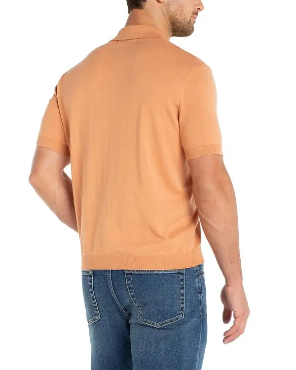 LIVERPOOL Short Sleeve Sweater Knit Polo - Clay