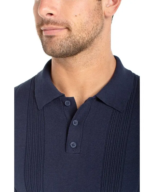 LIVERPOOL Short Sleeve Sweater Knit Polo
