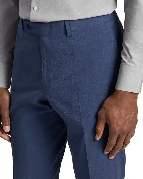 Ted Baker London Modern Fit Seersucker Suit Pants - Blue