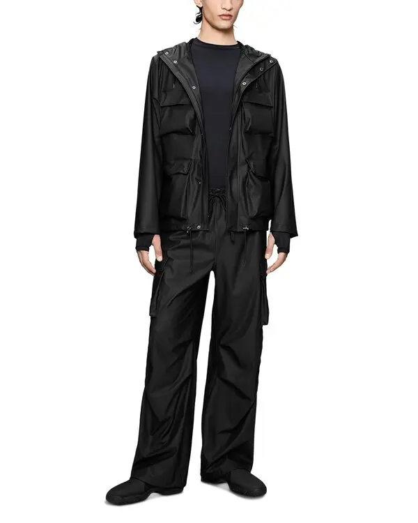 Rains Pocket Jacket W3 - Black