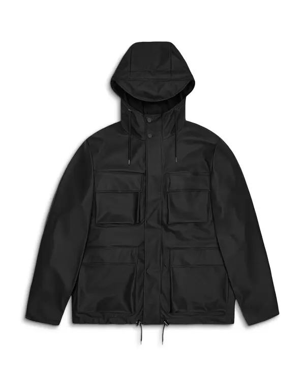 Rains Pocket Jacket W3 - Black