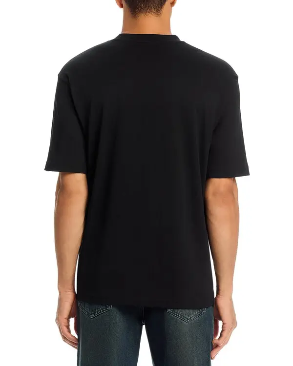 Hugo Dodger Relaxed Fit Graphic Tee - Black