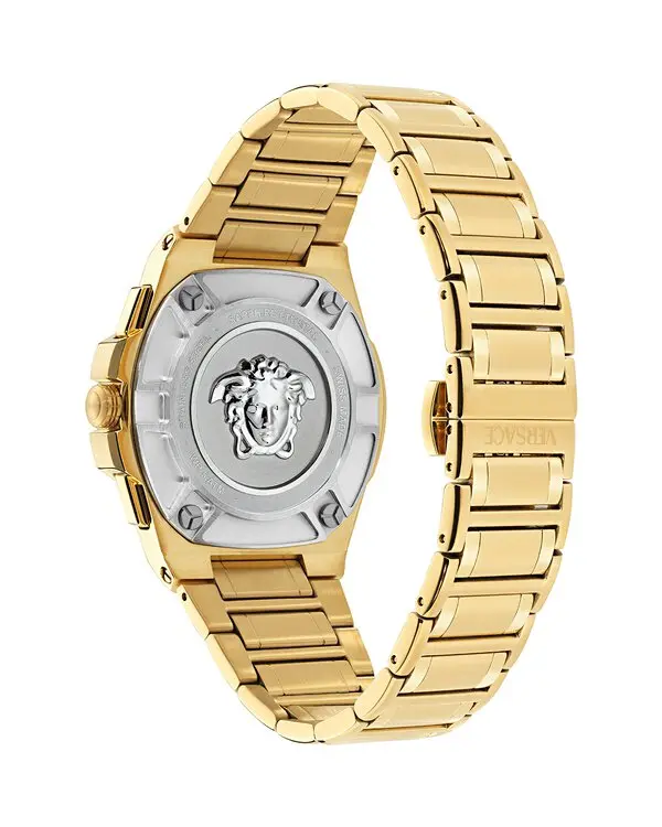Versace Greca Reaction Chronograph 43mm - Gold