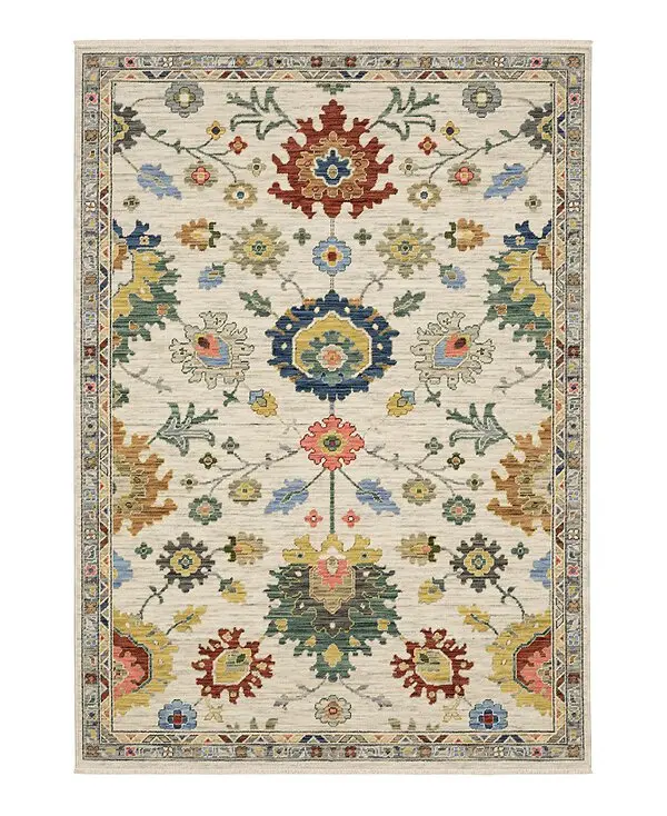 ORIENTAL WEAVERS Lucca 2888l 2' X 3' Area Rug - Ivory