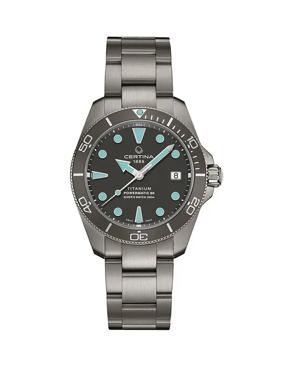 CERTINA Ds Action Diver Watch, 38mm - Grey