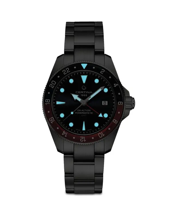CERTINA Ds Action Gmt Watch 41mm - Blue