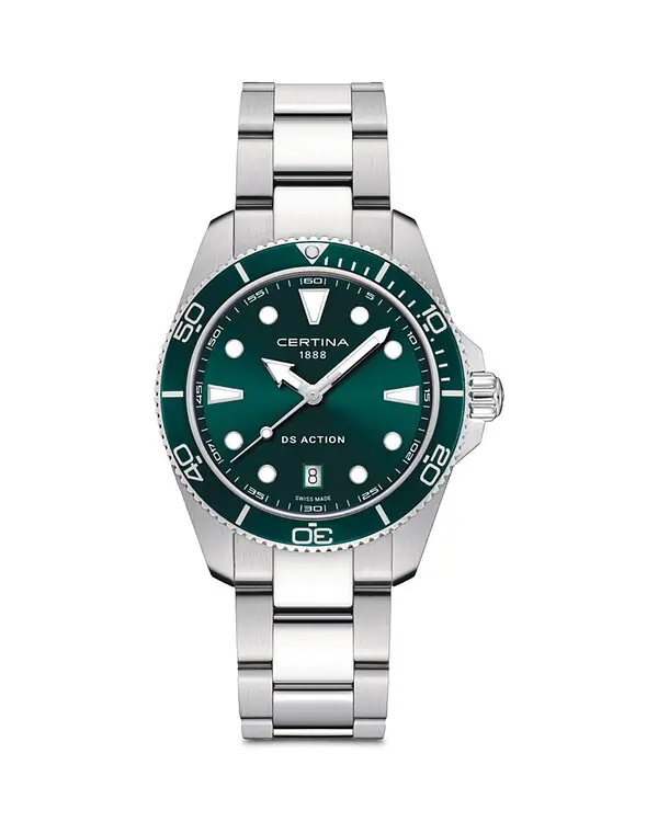 CERTINA Ds Action Gent 40mm Watch - Black