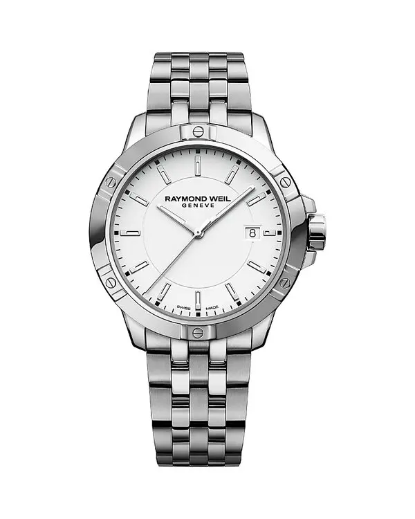 RAYMOND WEIL Tango Classic Quartz Bracelet Watch, 41mm - Silver/white