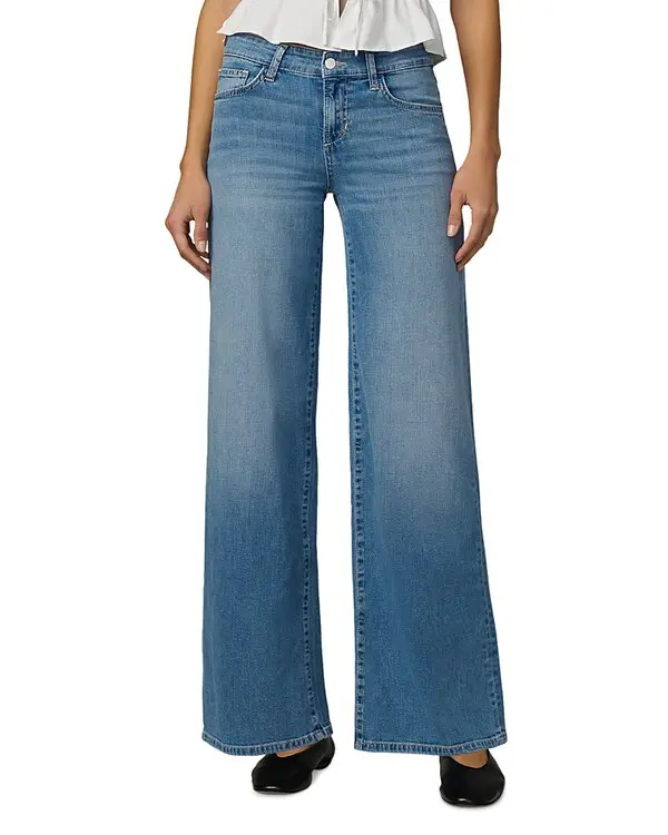 Joe's Jeans The Lou Lou Mid-rise Wide Leg Jeans