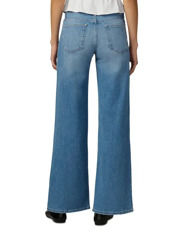 Joe's Jeans The Lou Lou Mid-rise Wide Leg Jeans