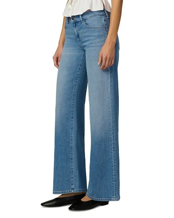Joe's Jeans The Lou Lou Mid-rise Wide Leg Jeans