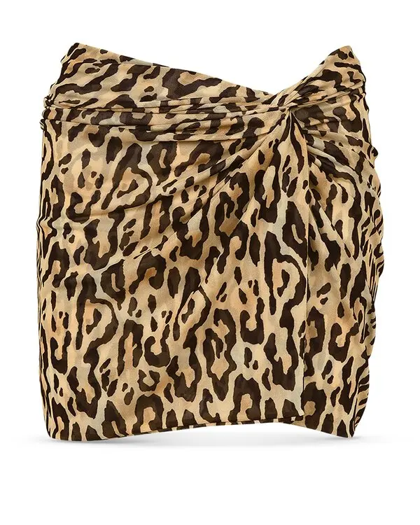 VIX PAULA HERMANNY Karen Cover Up Mini Skirt - Buzzy
