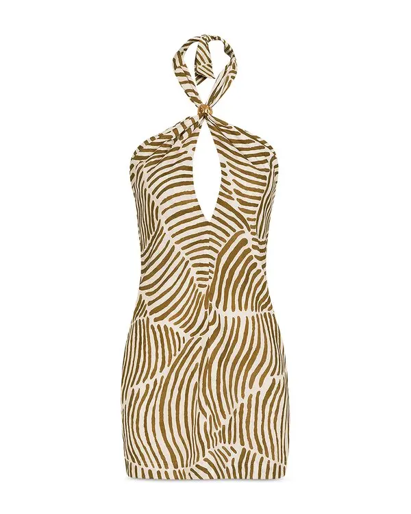 VIX PAULA HERMANNY Aster Short Cover Up Dress - Nomad