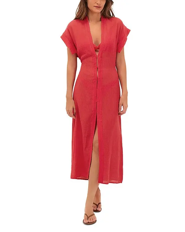 VIX PAULA HERMANNY Fuji Cover Up Midi Dress - Joyride
