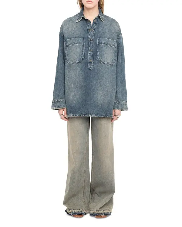 Zadig&Voltaire Timona Denim Shirt