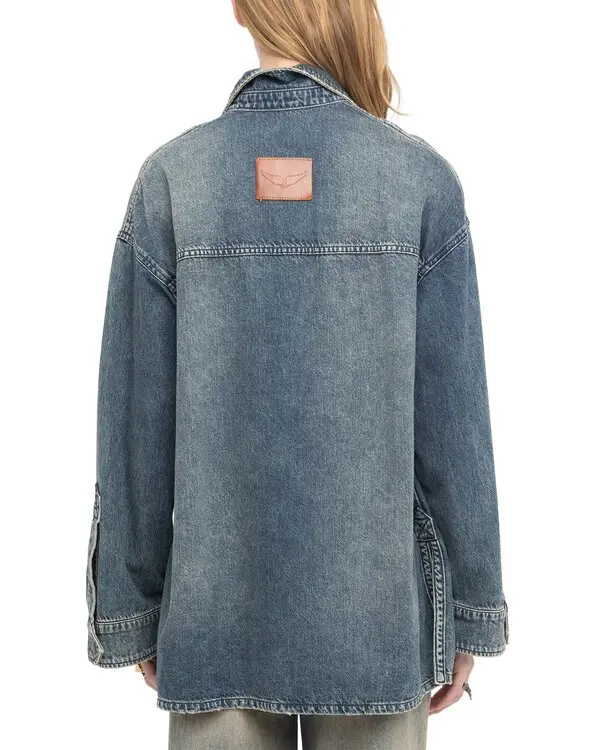 Zadig&Voltaire Timona Denim Shirt