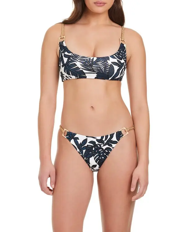 Red Carter Cheeky Bikini Bottom