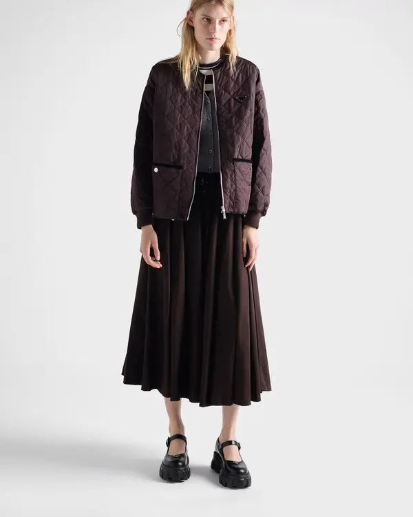 Prada Brushed Leather Monolith Mary Janes