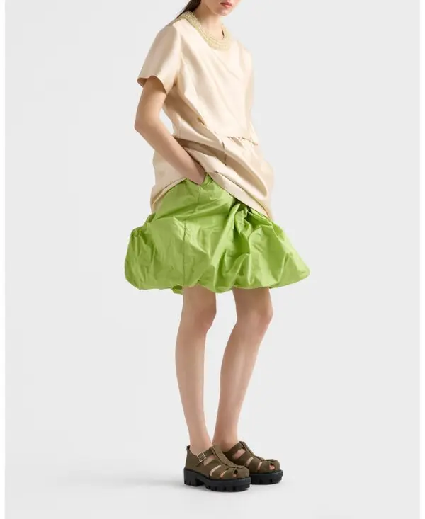 Prada Canvas Fisherman Sandals - Green
