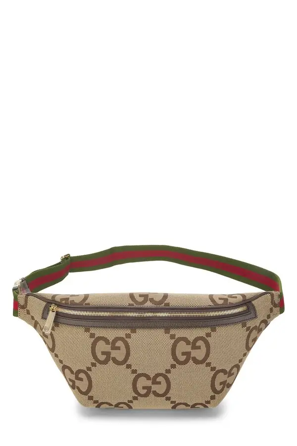 Gucci Jumbo Gg Belt Bag - Brown