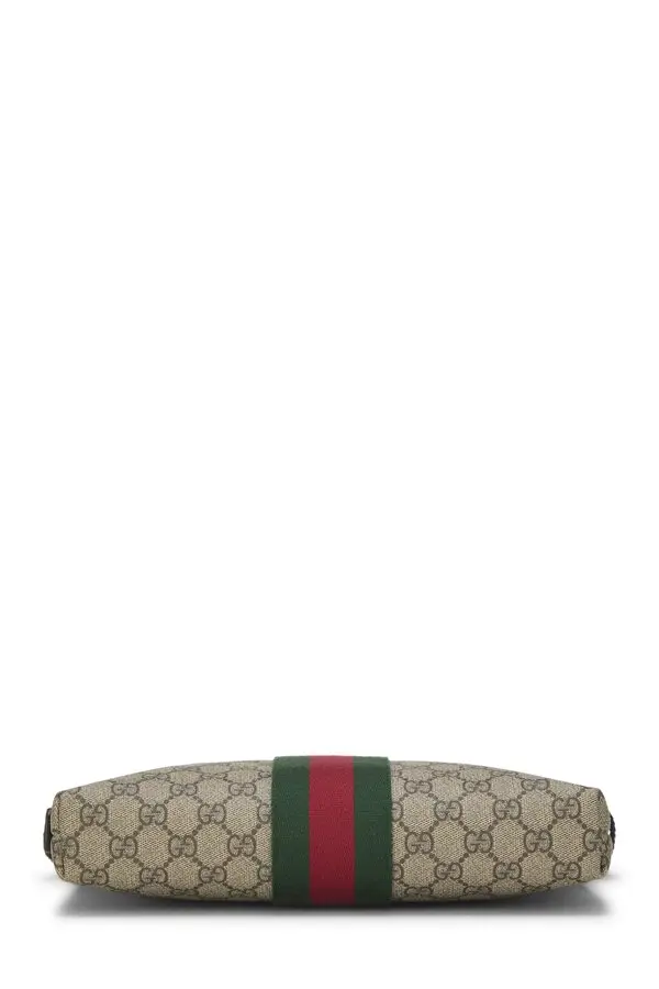 Gucci Gg Supreme Canvas Web Flat Messenger