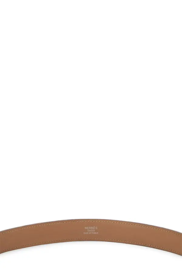 Hermès Leather Chaine D'ancre Belt 70