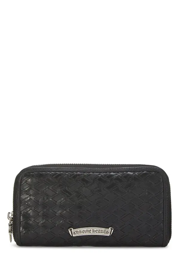 Chrome Hearts Cross Zip-around Wallet - Black