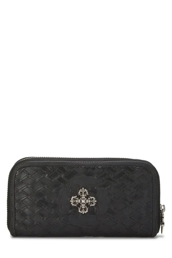 Chrome Hearts Cross Zip-around Wallet