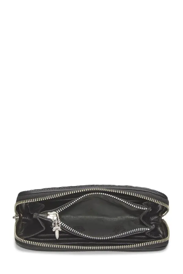 Chrome Hearts Cross Zip-around Wallet