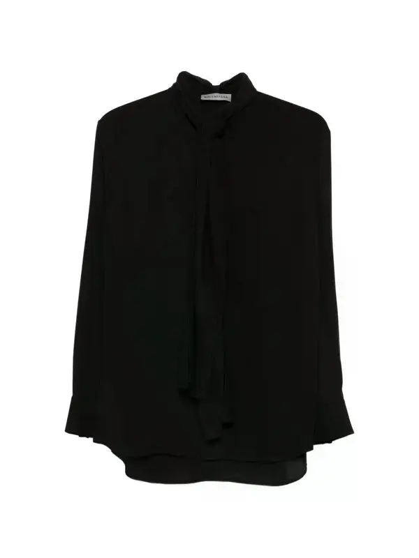 Balenciaga Tie-neck Shirt