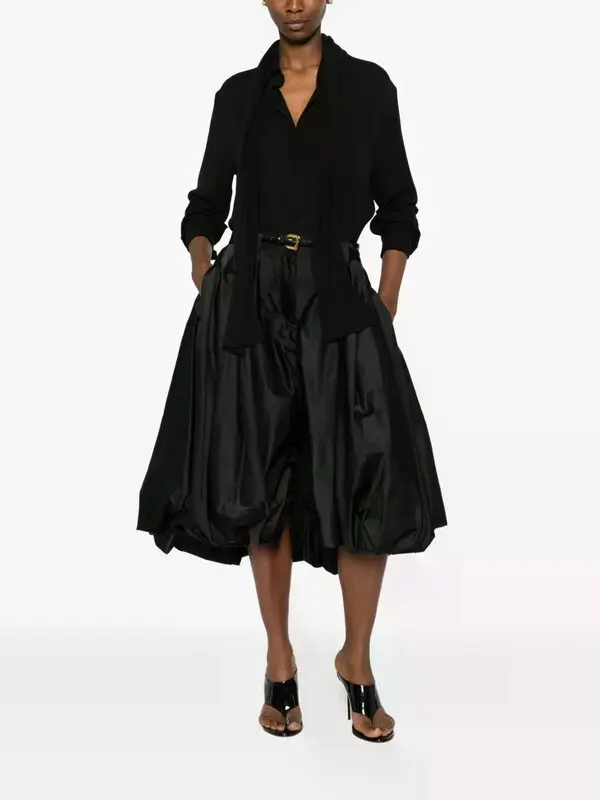 Balenciaga Tie-neck Shirt