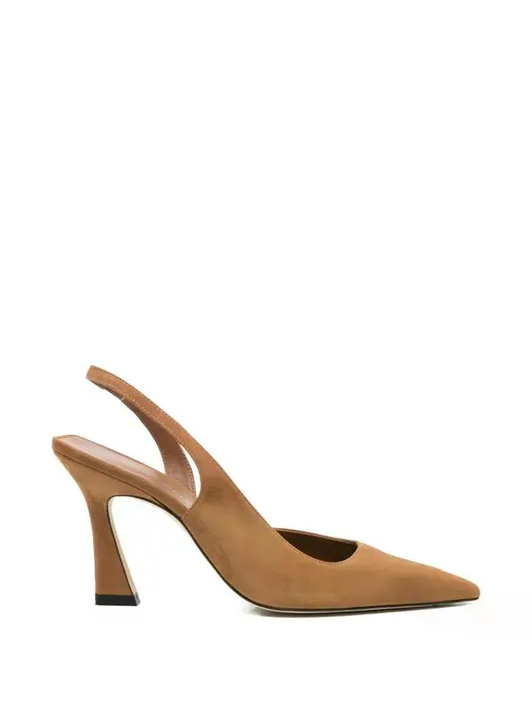 STUART WEITZMAN Vinnie Heeled Pumps - Brown
