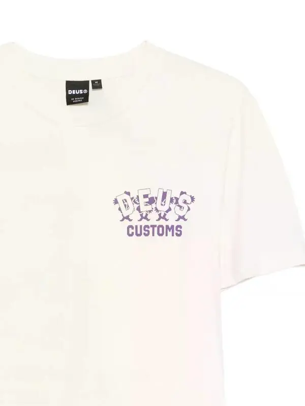 Deus Ex Machina Fancy Pansy T-shirt - Neutrals