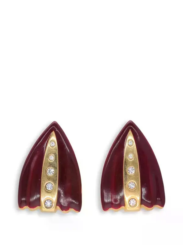 Vintage Stud Earrings - Gold