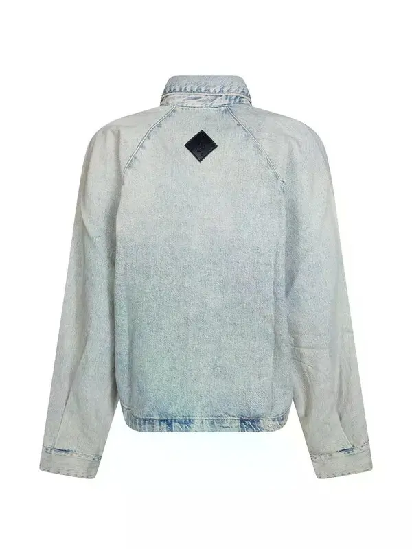 HAIKURE Keira Buttoned Denim Shirt - Blue